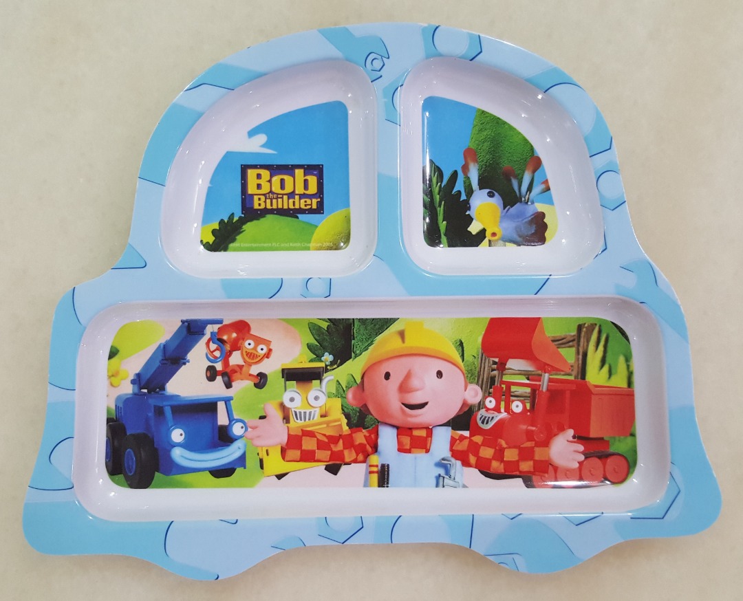 Bob the Builder Plate, Babies & Kids, Nursing & Feeding, Weaning ...