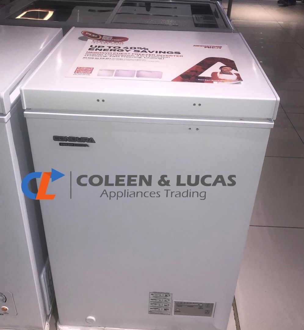 Brand New CONDURA INVERTER CHEST FREEZER, TV & Home Appliances, Kitchen ...