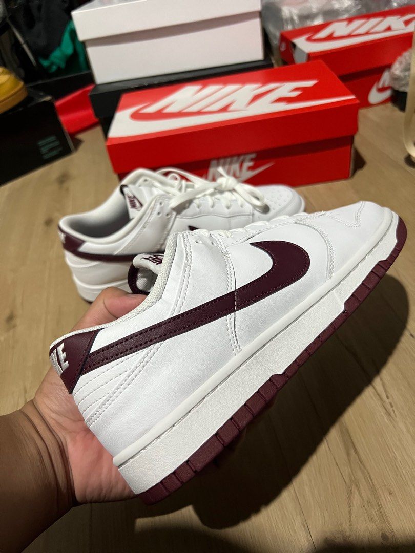Brandnew Nike Dunk Retro “Maroon”, Men's Fashion, Footwear, Sneakers on ...
