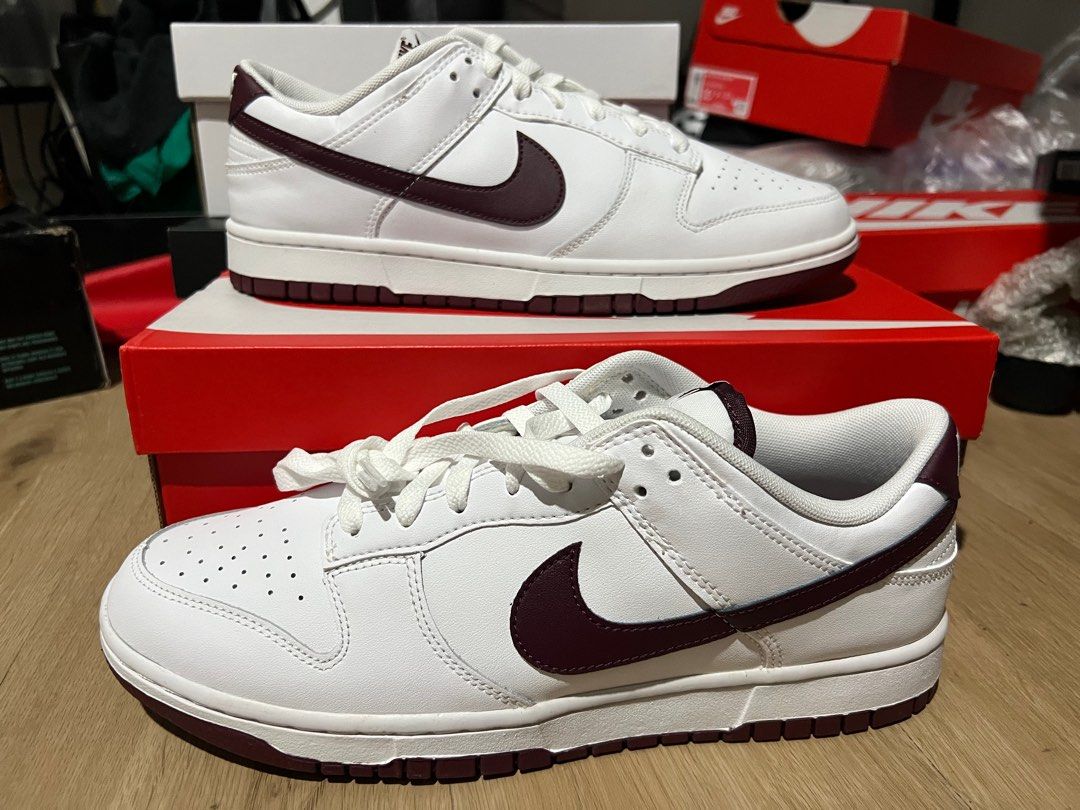Brandnew Nike Dunk Retro “Maroon”, Men's Fashion, Footwear, Sneakers on ...