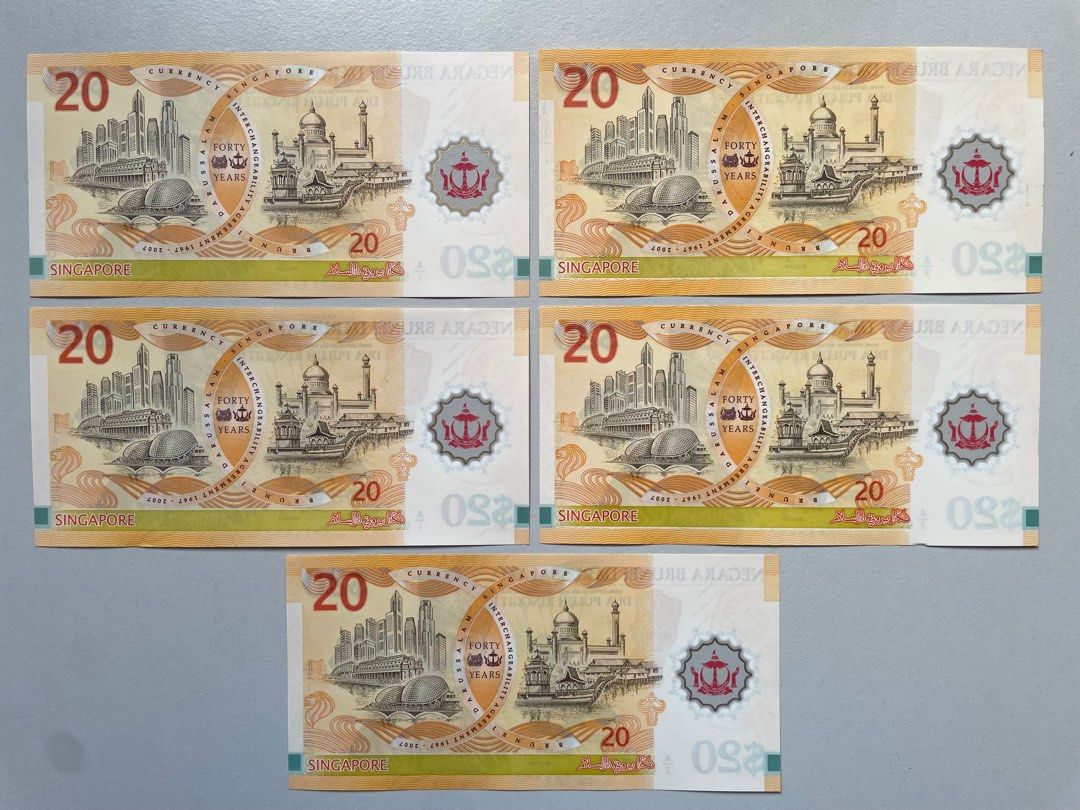 Brunei $20 Commemorative Notes, Hobbies & Toys, Memorabilia ...
