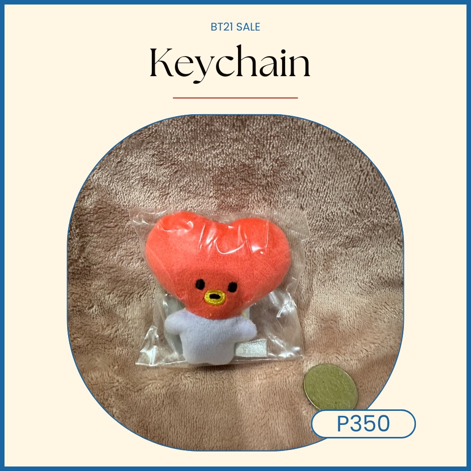 BT21 Tata Keychain, Hobbies & Toys, Memorabilia & Collectibles, K-Wave ...