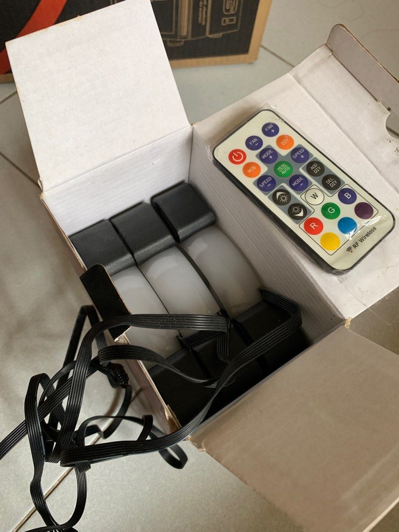 [BUNDLE] iFORGAME OMG M-ATX Case and ICE 3in1 RGB Case Fan, Computers ...