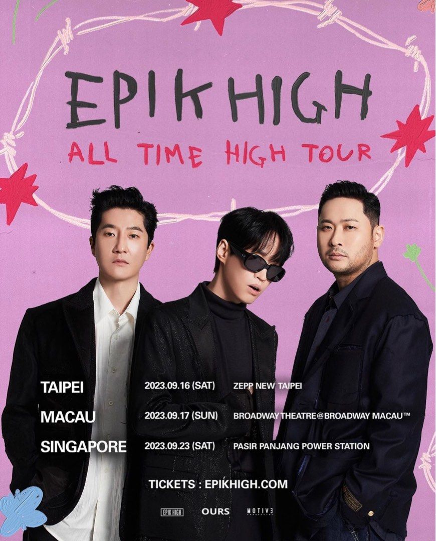 [BypassLink] Epik High All Time High Tour Singapore Concert Ticket ...