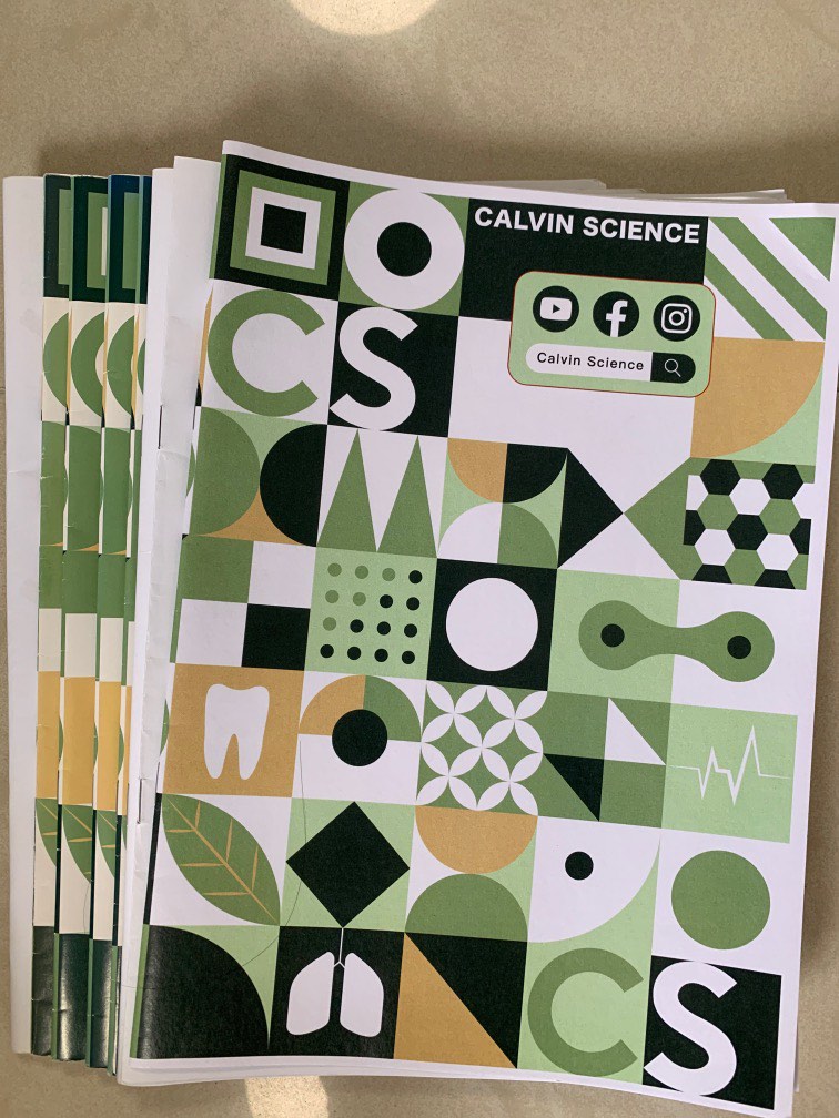 Calvin Science notes and past papers and exercises, 興趣及遊戲, 書本 & 文具, 書本及 ...