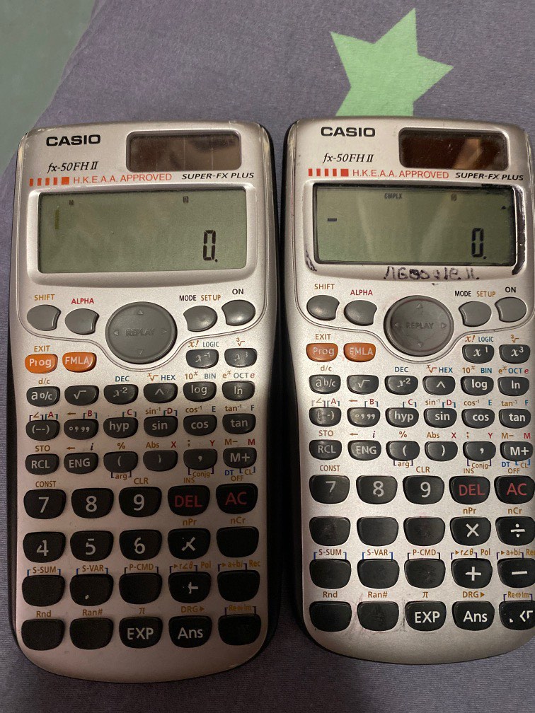 Casio fx-50FHII 計數機計算機計算器, 其他, 其他 - Carousell