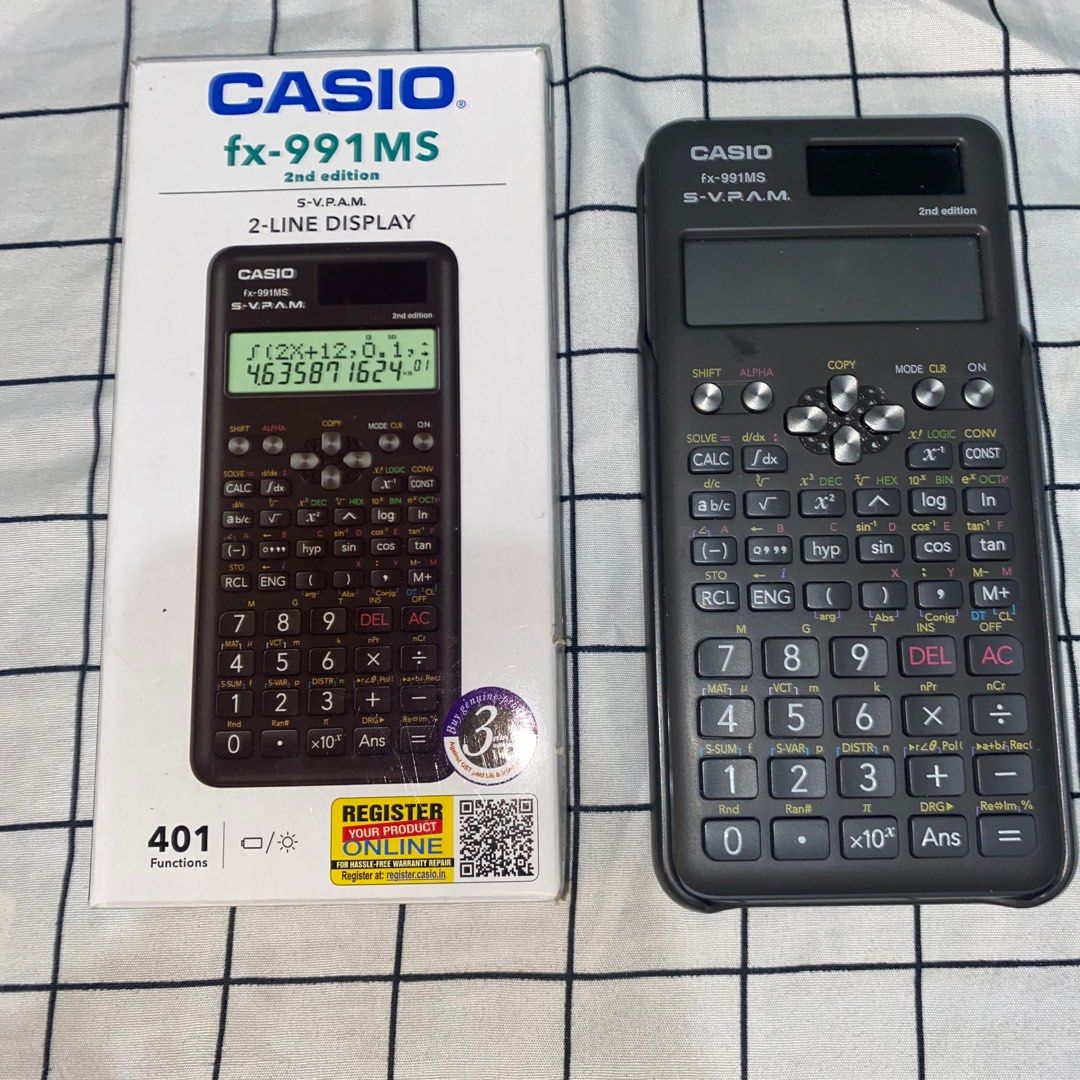Casio fx-991MS (2nd Edition), Computers & Tech, Office & Business Technology on Carousell