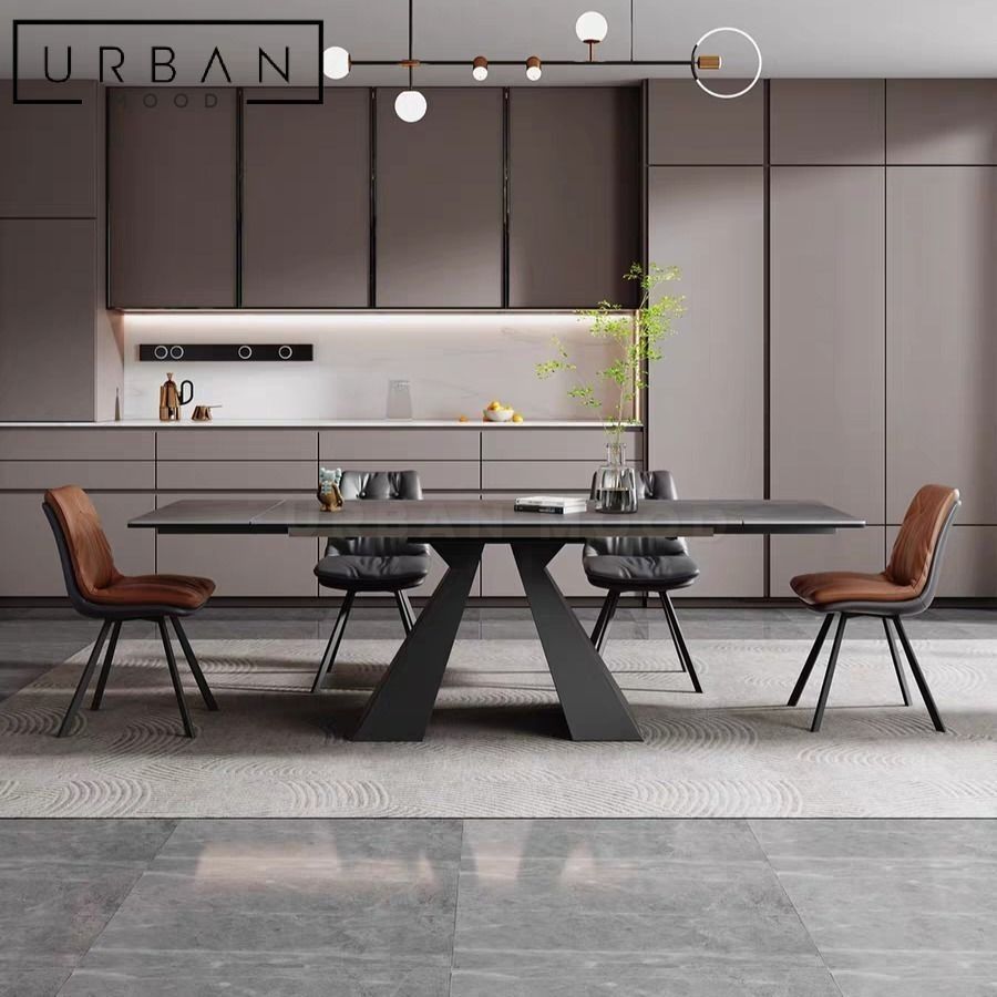 CAVA Modern Sintered Stone Dining Table, Furniture & Home Living ...
