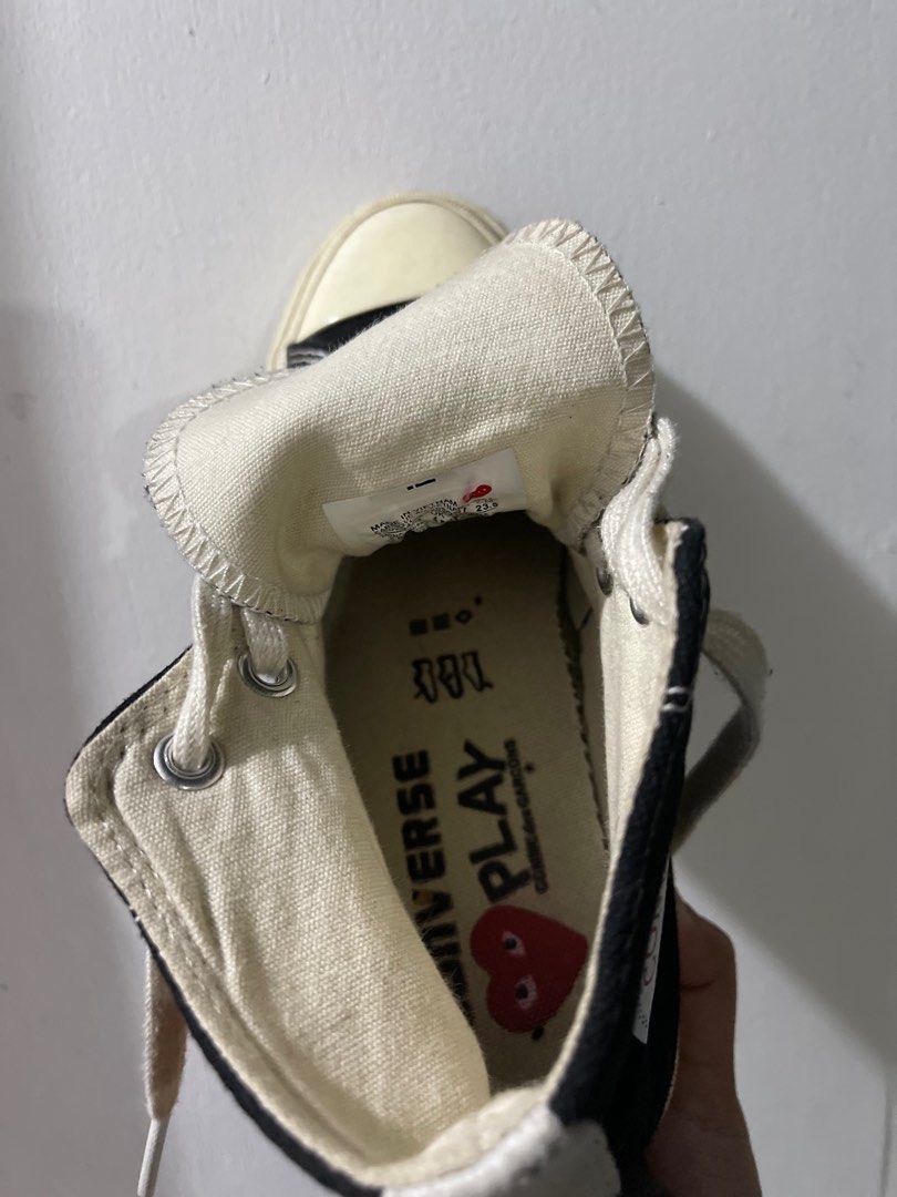 Converse CDG High-cut Black on Carousell