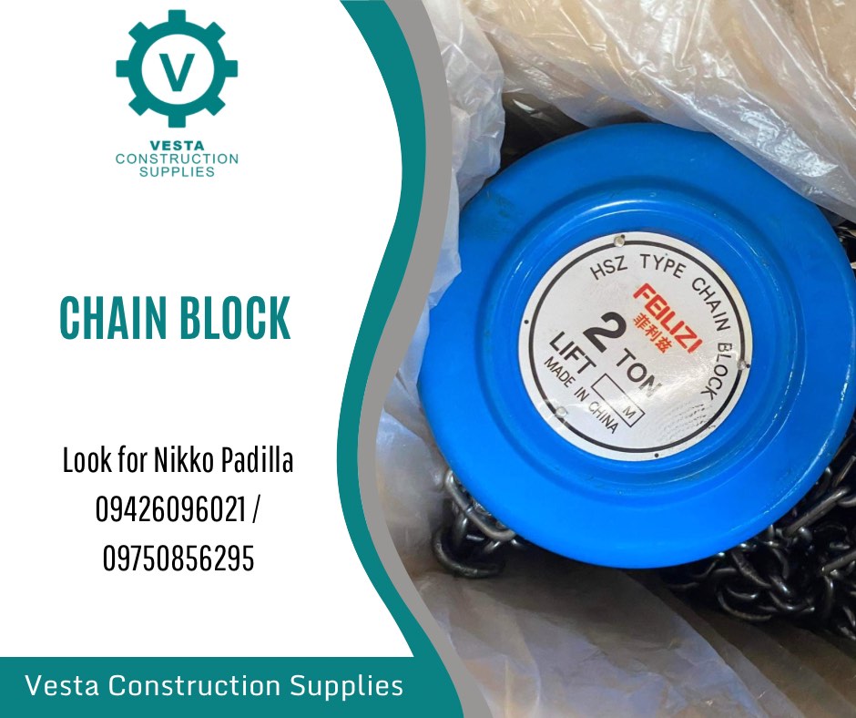 Chain Block, Commercial & Industrial, Construction Tools & Equipment on ...