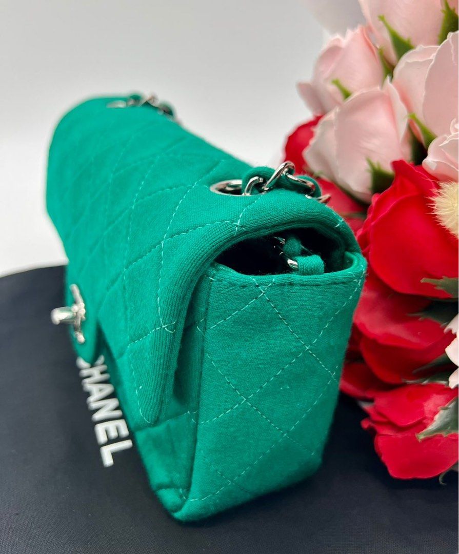Chanel Fabric Flap Bag, Luxury, Bags & Wallets on Carousell