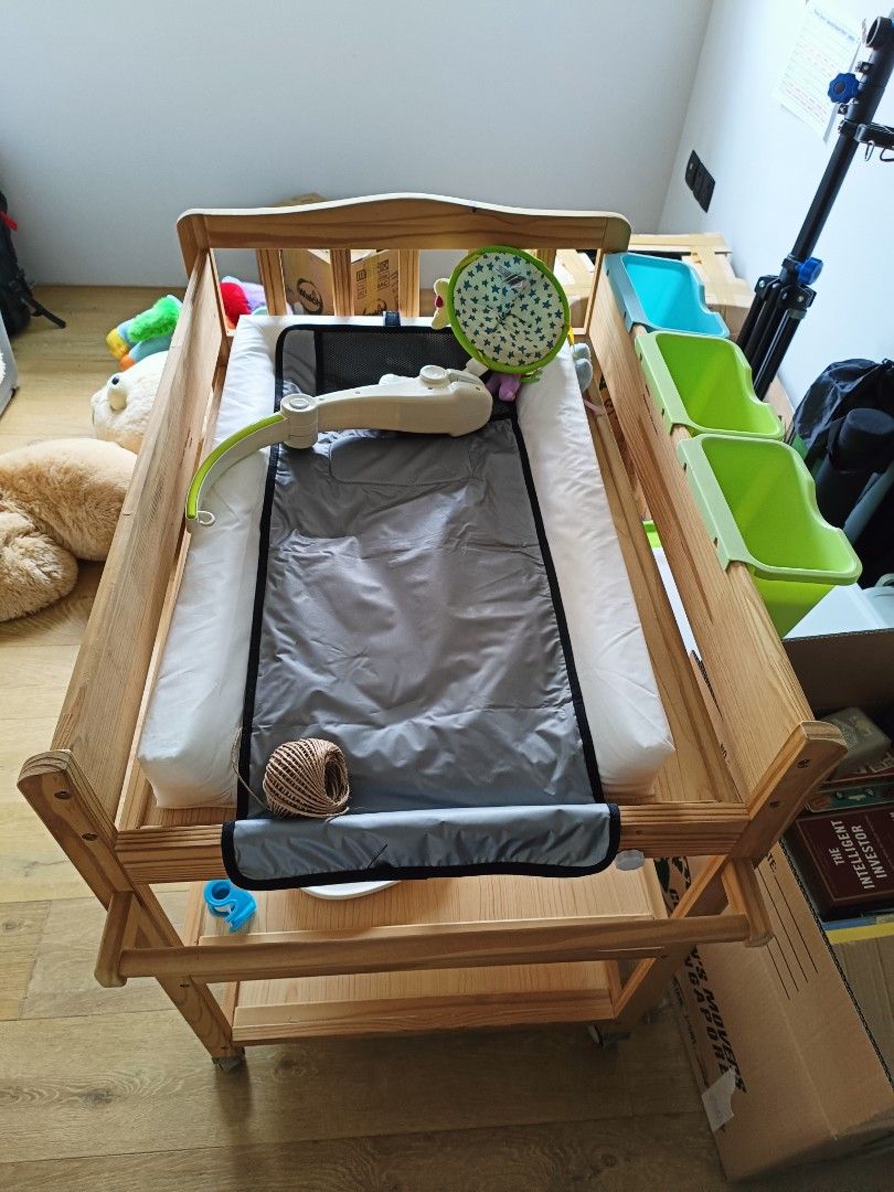 Changing station with wheels, Babies & Kids, Baby Nursery & Kids ...