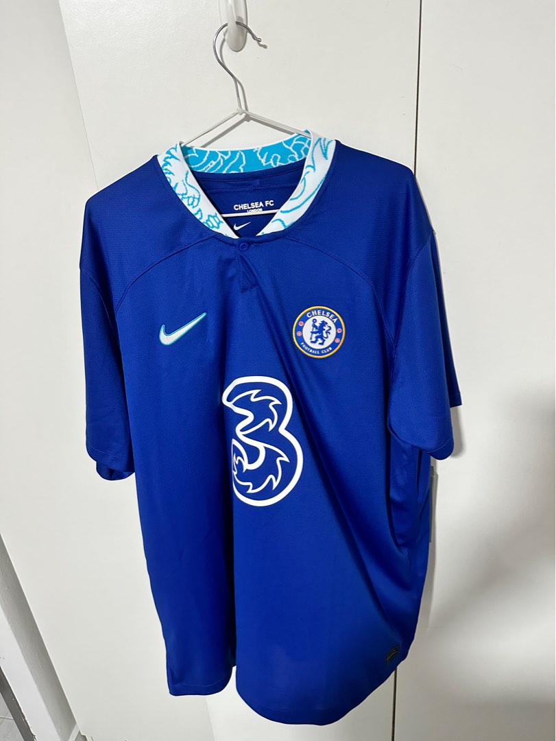 Chelsea 2022/23 Stadium Home Kit w/ PL Badge (Authentic), Men's Fashion ...