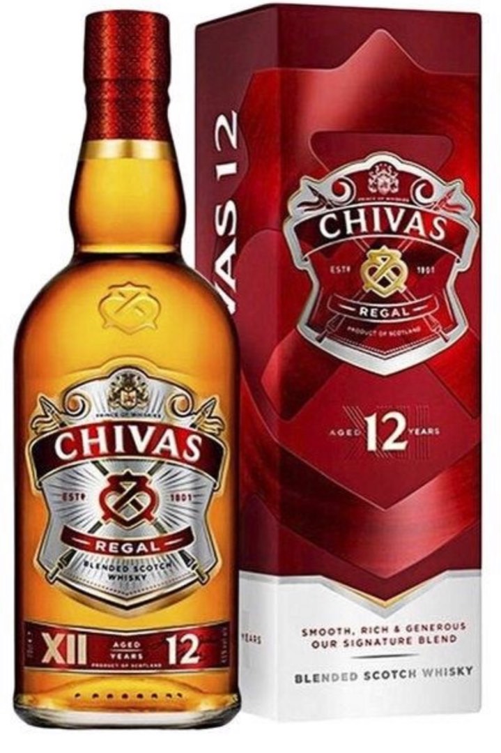 Chivas Regal 12 (1 litre), Food & Drinks, Alcoholic Beverages on Carousell