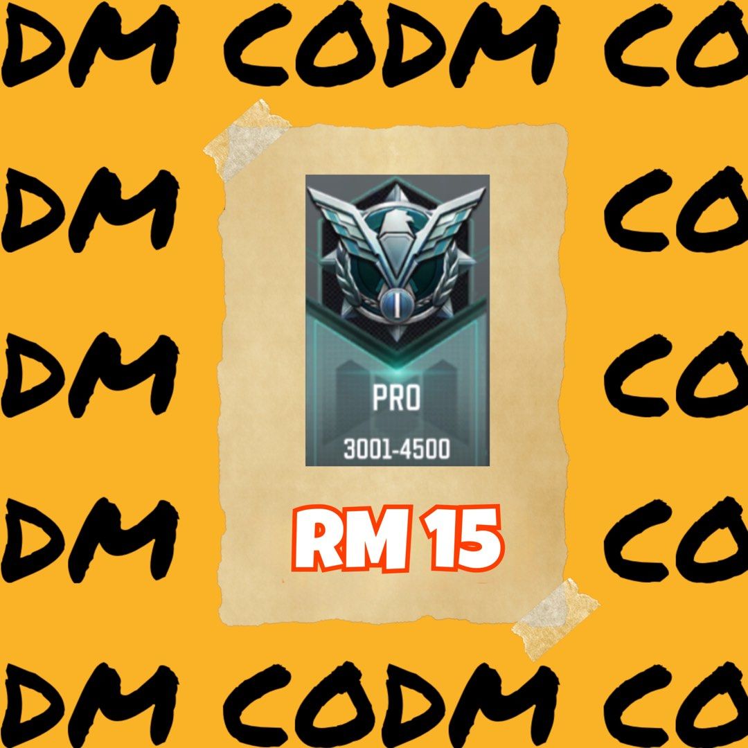 CODM GARENA BOOSTING SERVICE, Video Gaming, Video Games, Others on ...