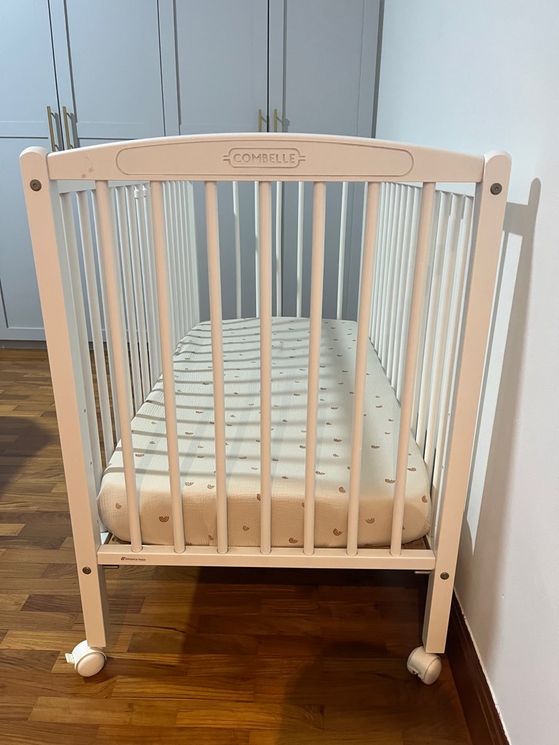Combelle baby cot, Babies & Kids, Baby Nursery & Kids Furniture, Cots ...