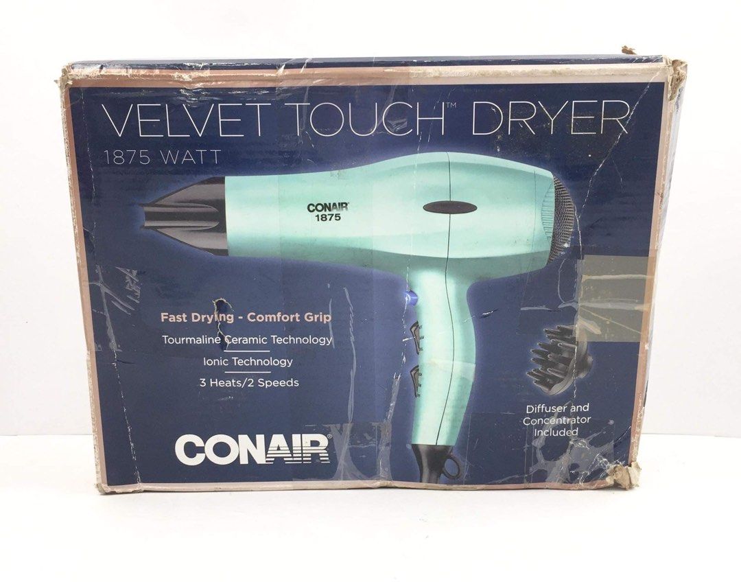 CONAIR Velvet Soft Touch Hair Styling Dryer on Carousell