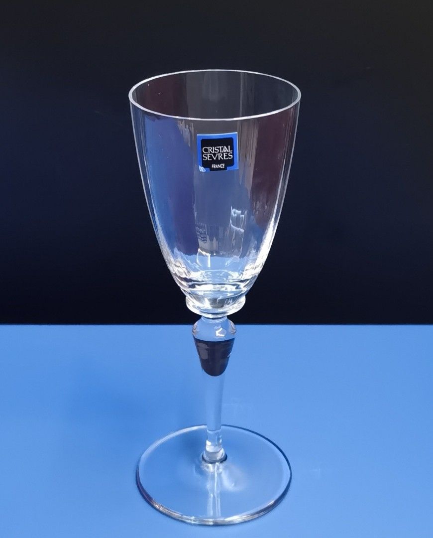 Cristal de Sevres 🇫🇷 Made in France IRIS White Wine Crystal Glass in ...