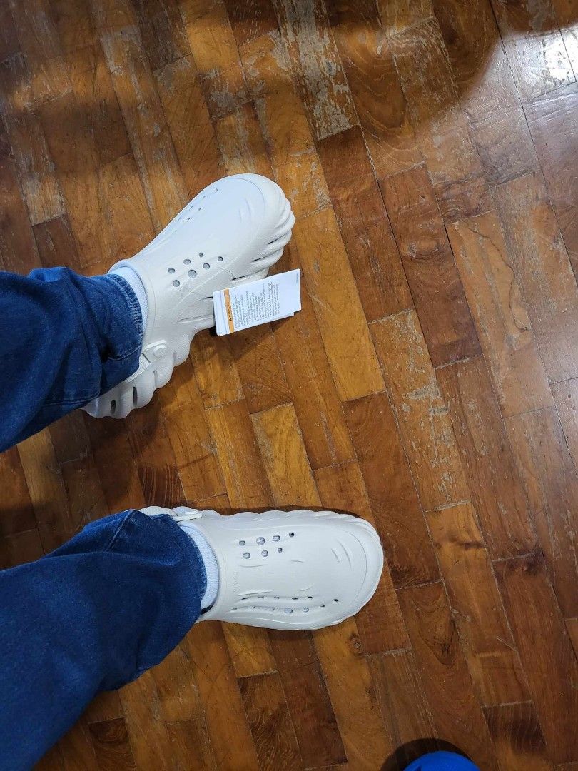 Crocs echo clog stucco, Men's Fashion, Footwear, Casual shoes on Carousell