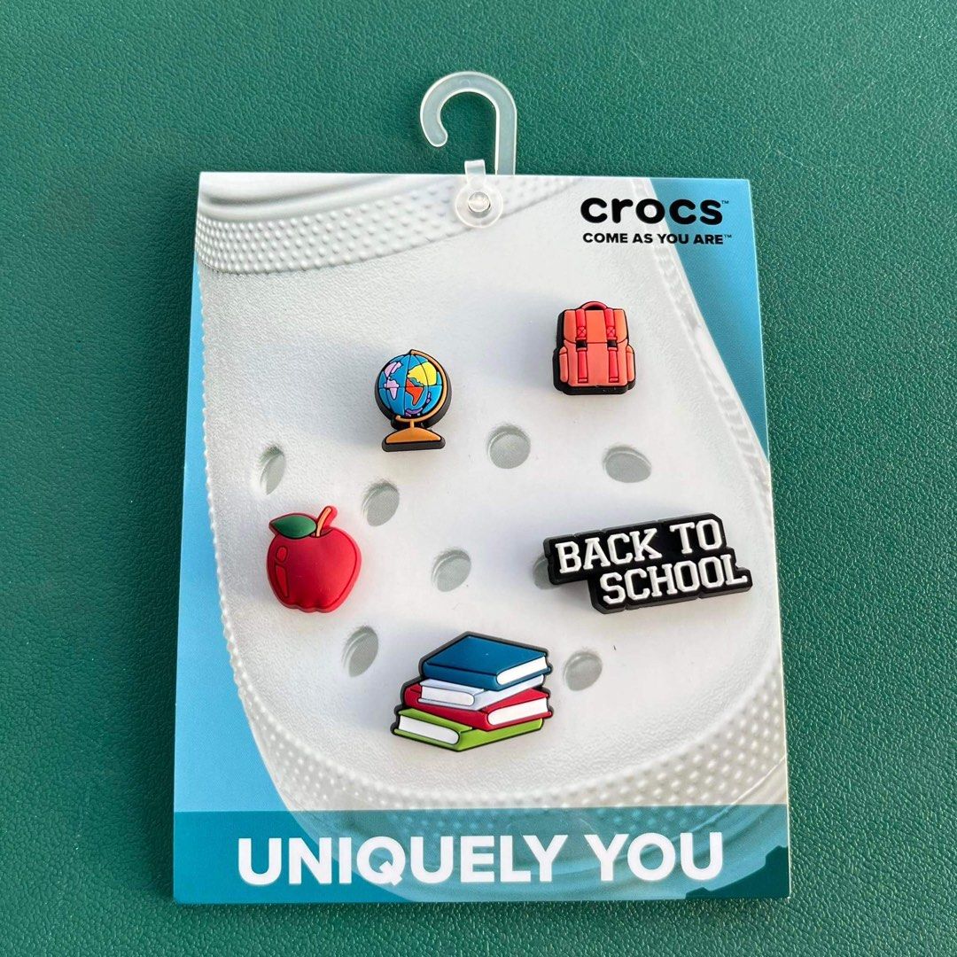 Crocs Jibbitz Charms Back to School Set on Carousell