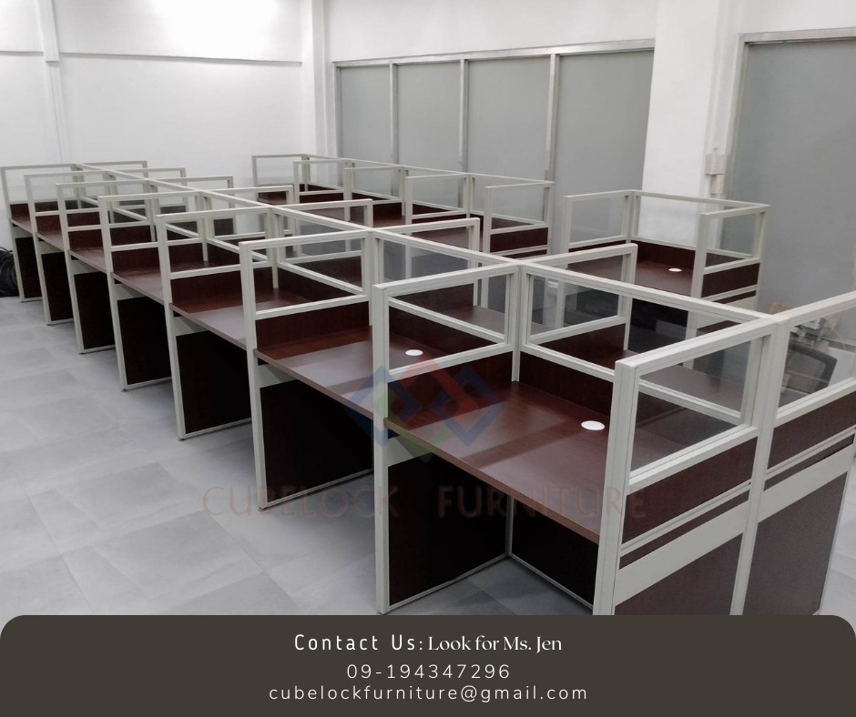 Customized Modular Office Workstation and Partitions, Furniture & Home ...