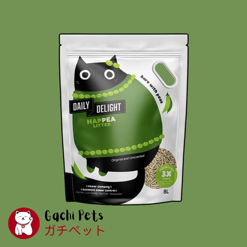 Daily Delight Happea Litter Bare with Peas | Unscented Pea Litter 8L ...