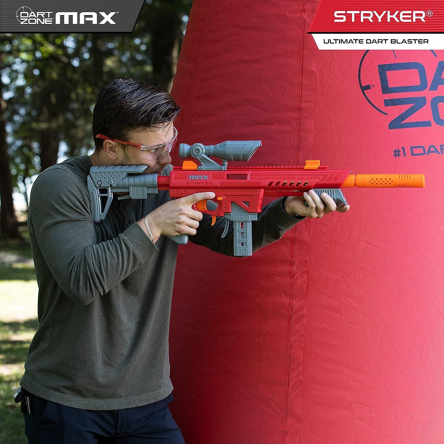 Dart Zone MAX Stryker Ultimate Dart Blaster Toy, Hobbies & Toys, Toys ...