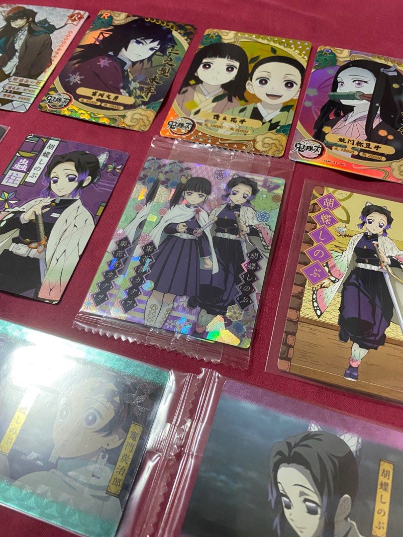 Demon slayer cards, Hobbies & Toys, Memorabilia & Collectibles, J-pop ...