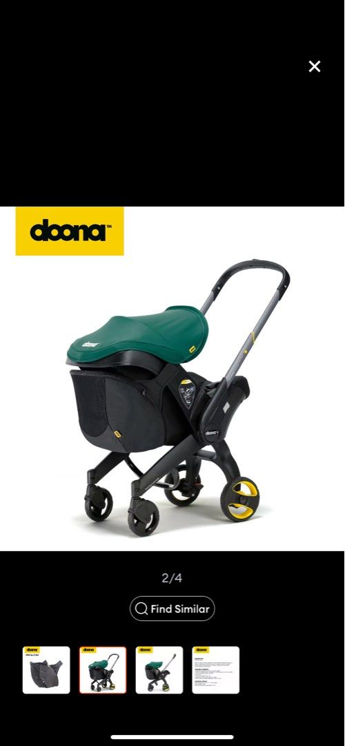 Doona Snap On Storage, Babies & Kids, Going Out, Diaper Bags & Wetbags ...