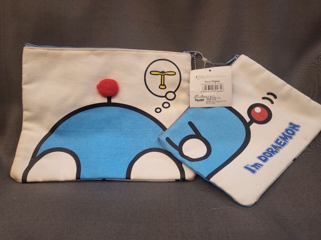 Doraemon Pouch Set on Carousell