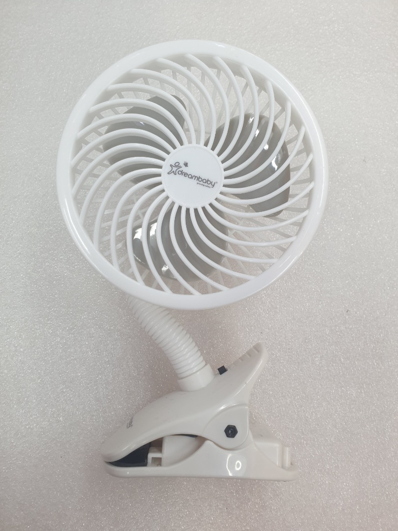 Dreambaby Strollerbuddy EZY-Fit Deluxe Clip-On Fan - White, Furniture ...