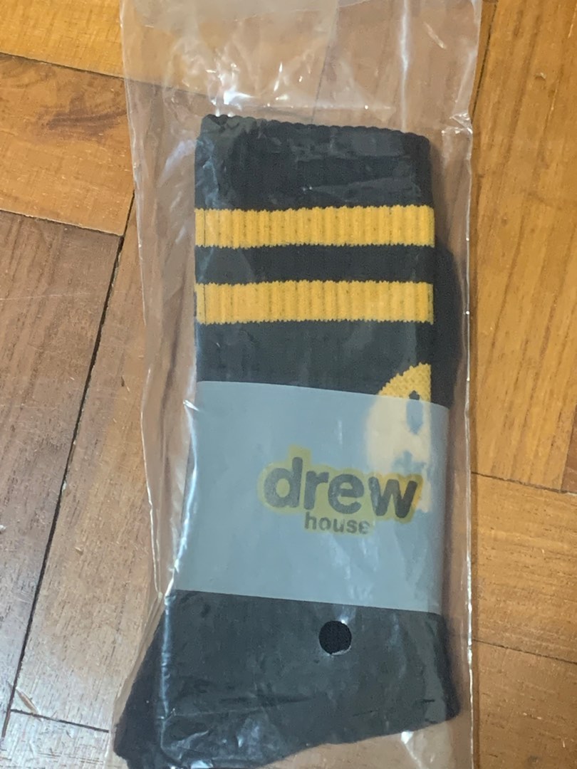 Drew socks (authentic) black colour, Men's Fashion, Watches ...
