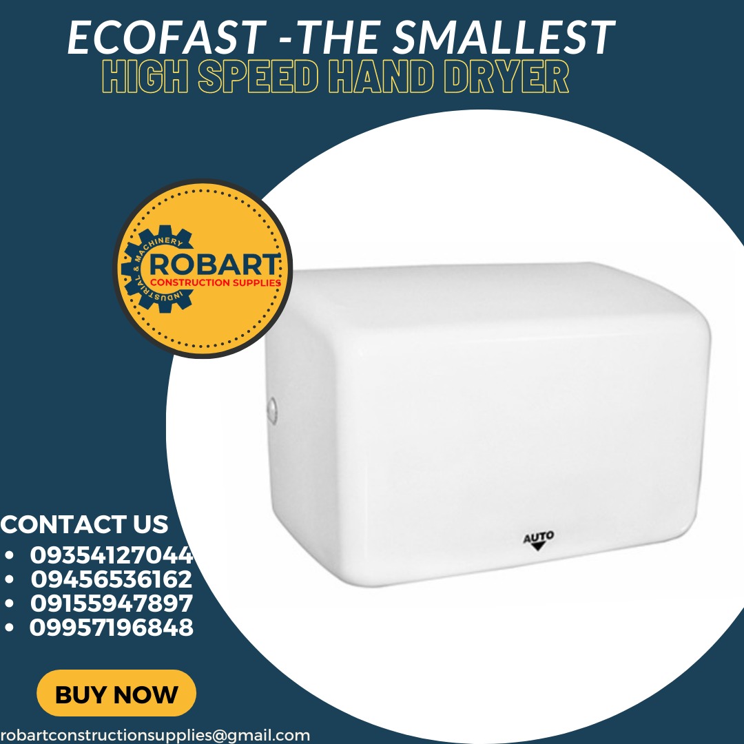 ECOFAST -THE SMALLEST HIGH SPEED HAND DRYER, Commercial & Industrial, Construction Tools ...