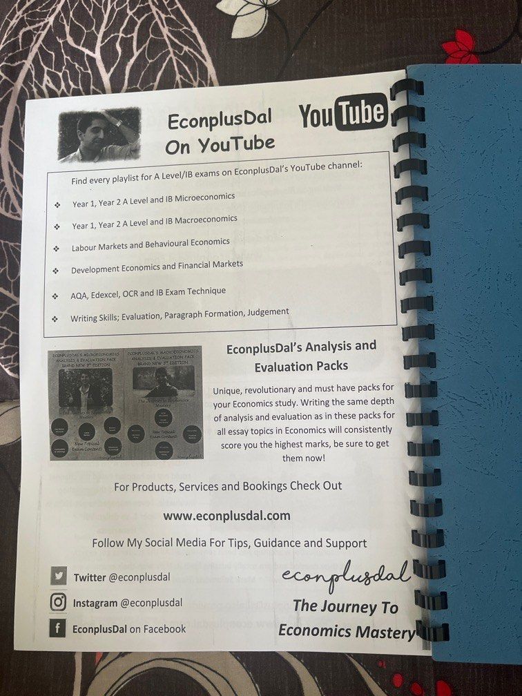 Econplusdal’s examples for exams pack (Micro and Macro), Hobbies & Toys, Books & Magazines ...
