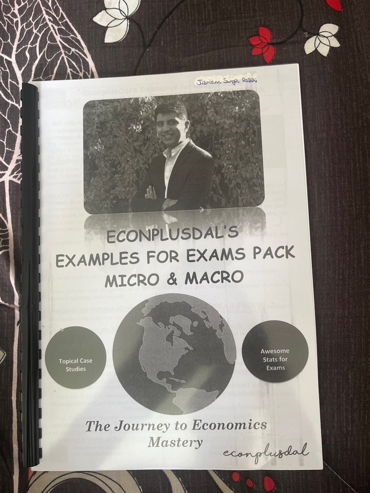Econplusdal’s examples for exams pack (Micro and Macro), Hobbies & Toys, Books & Magazines ...