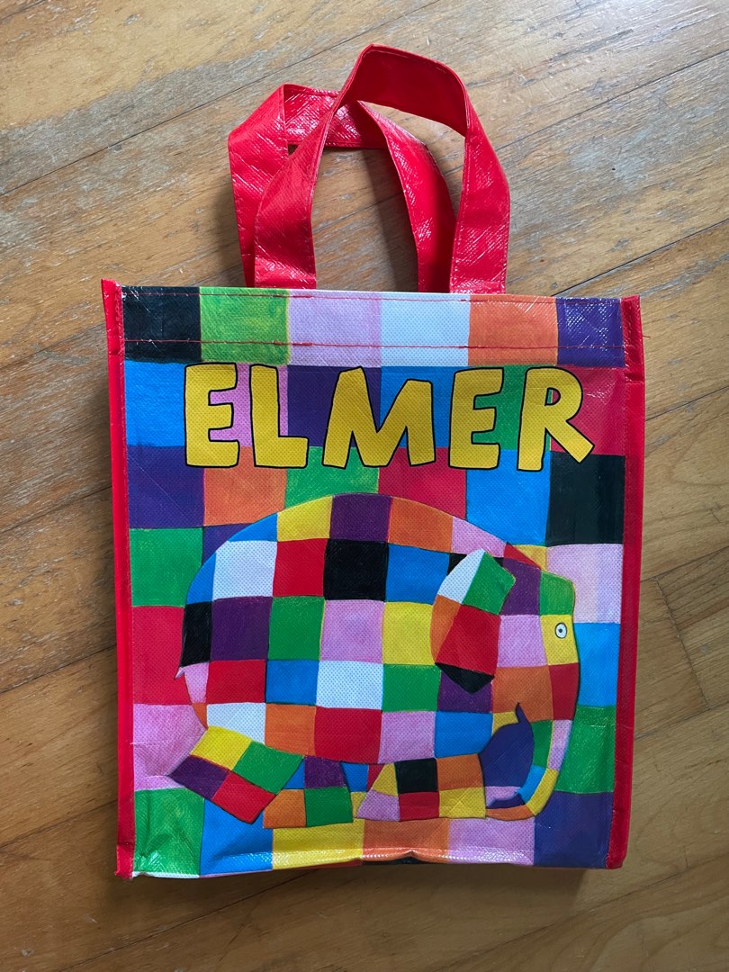 Elmer book collection with bag, Hobbies & Toys, Books & Magazines ...