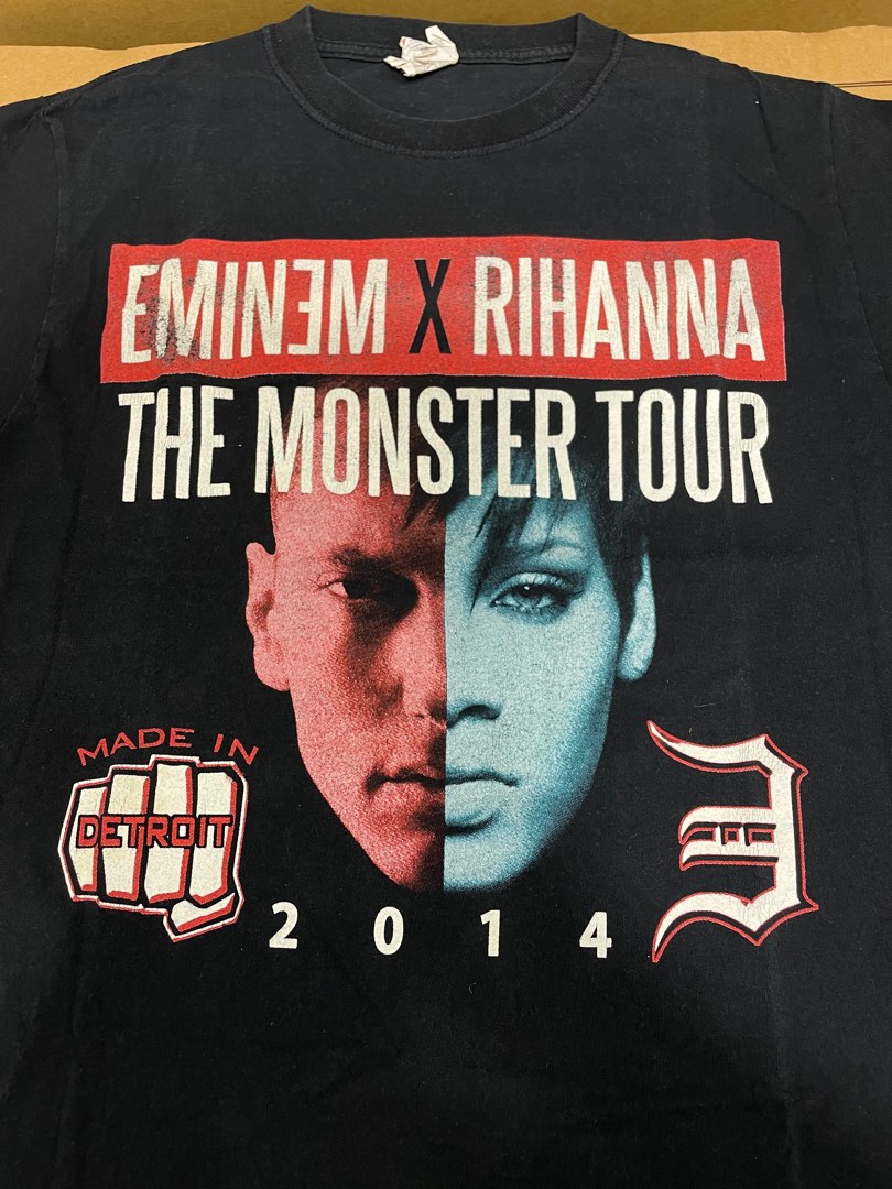 EMINEM X RIHANNA, Men's Fashion, Tops & Sets, Tshirts & Polo Shirts on ...