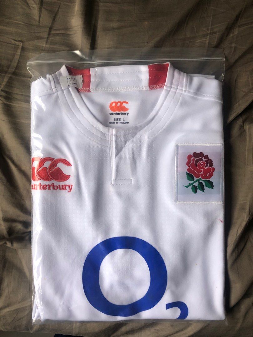 ENGLAND RUGBY JERSEY, Men's Fashion, Activewear on Carousell