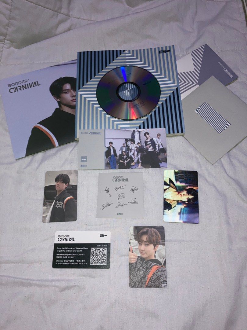 ENHYPEN: Border Carnival Album Down Ver on Carousell