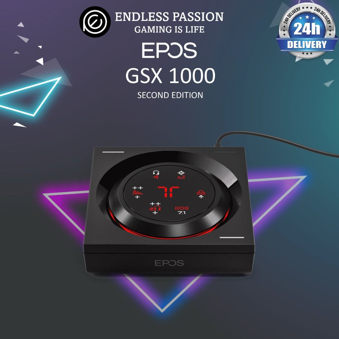 EPOS GSX 1000 2nd Edition, Audio, Soundbars, Speakers & Amplifiers on Carousell