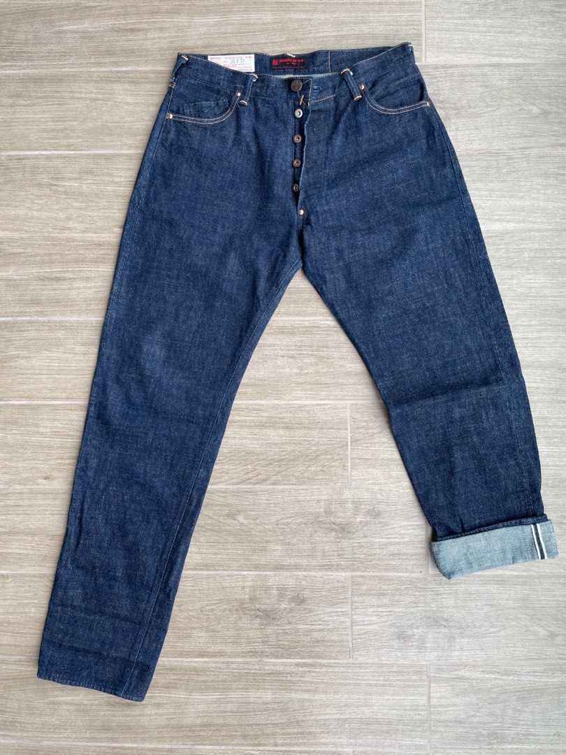 Evisu Yamane W33 Slubby denim (Made in JAPAN), Men's Fashion, Bottoms ...