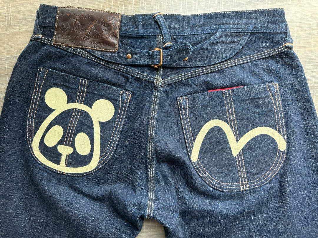 Evisu Yamane W33 Slubby denim (Made in JAPAN), Men's Fashion, Bottoms ...