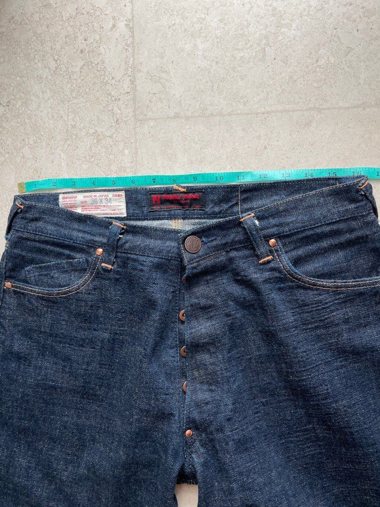 Evisu Yamane W33 Slubby denim (Made in JAPAN), Men's Fashion, Bottoms ...