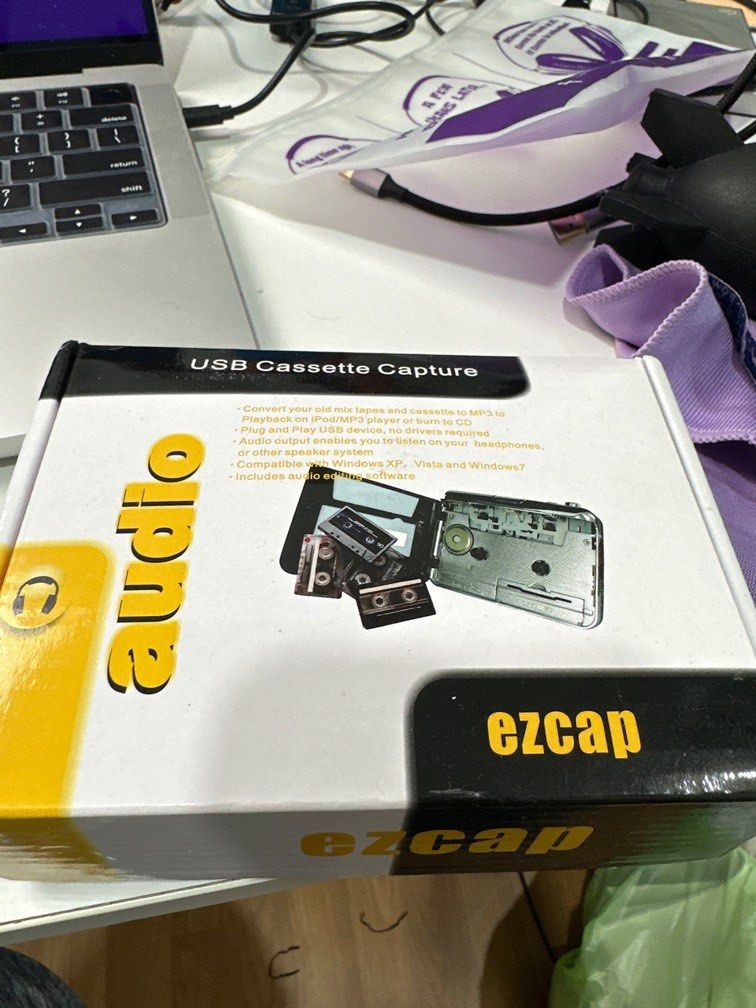 Ezcap USB Cassette Capture, Audio, Voice Recorders on Carousell