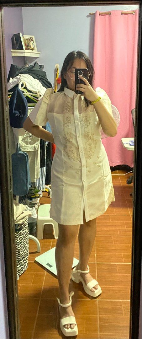 Filipiniana dress oathtaking graduation on Carousell