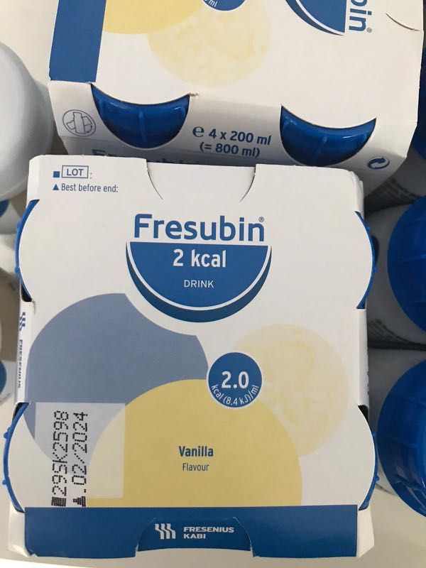 Fresubin 2kcal milk drink beverage (vanilla), Food & Drinks, Beverages ...