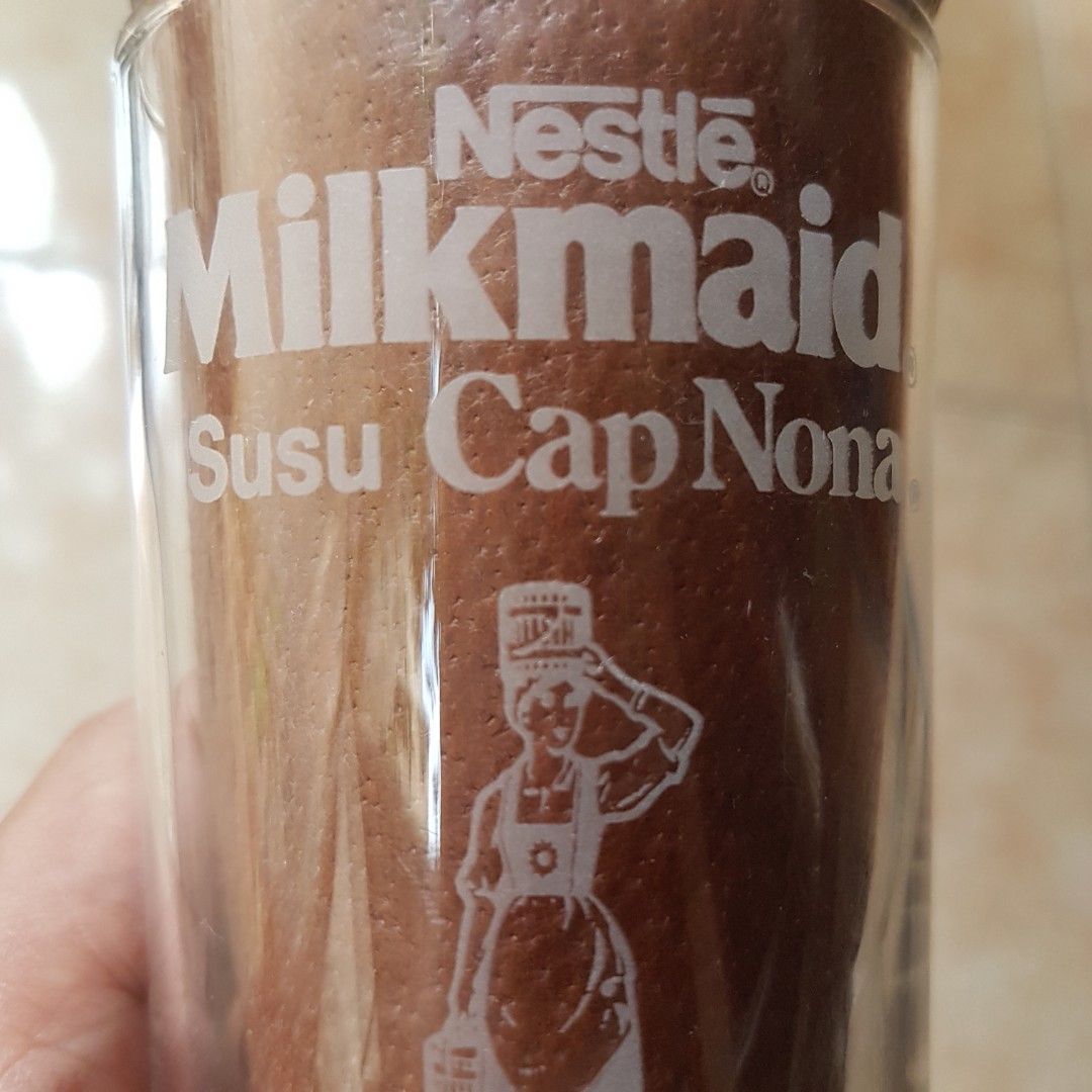 Gelas Beling Jadul Susu Cap Nona Nestle Milkmaid, Kitchen & Appliances ...