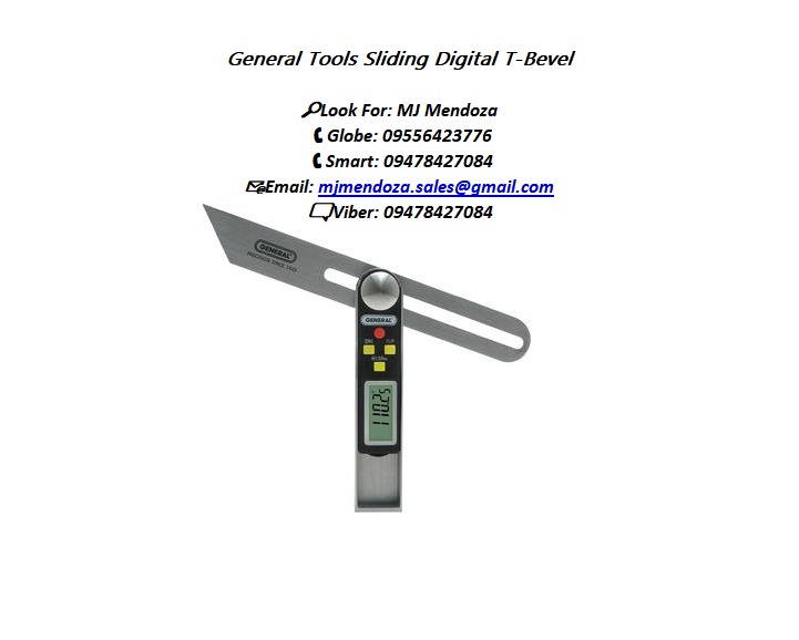 General Tools Sliding Digital T-Bevel on Carousell