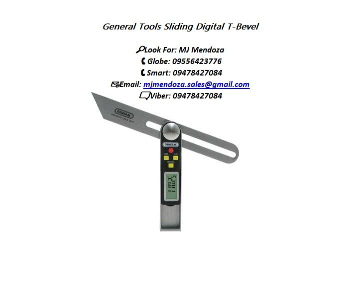 General Tools Sliding Digital T-Bevel on Carousell