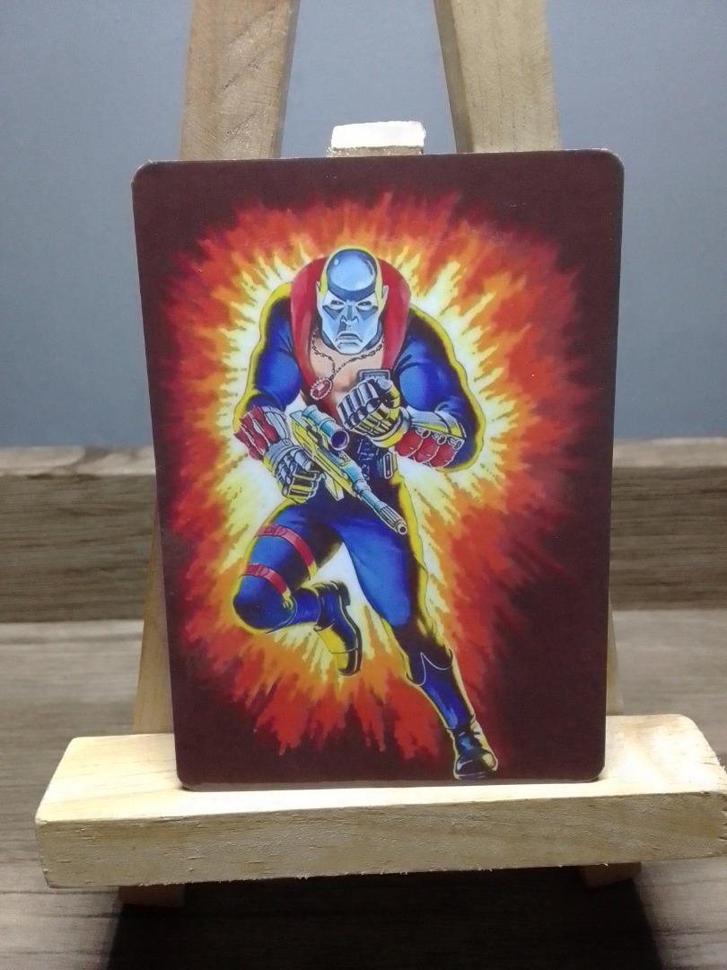 GI JOE DESTRO RETRO ART CARD - CUSTOM on Carousell
